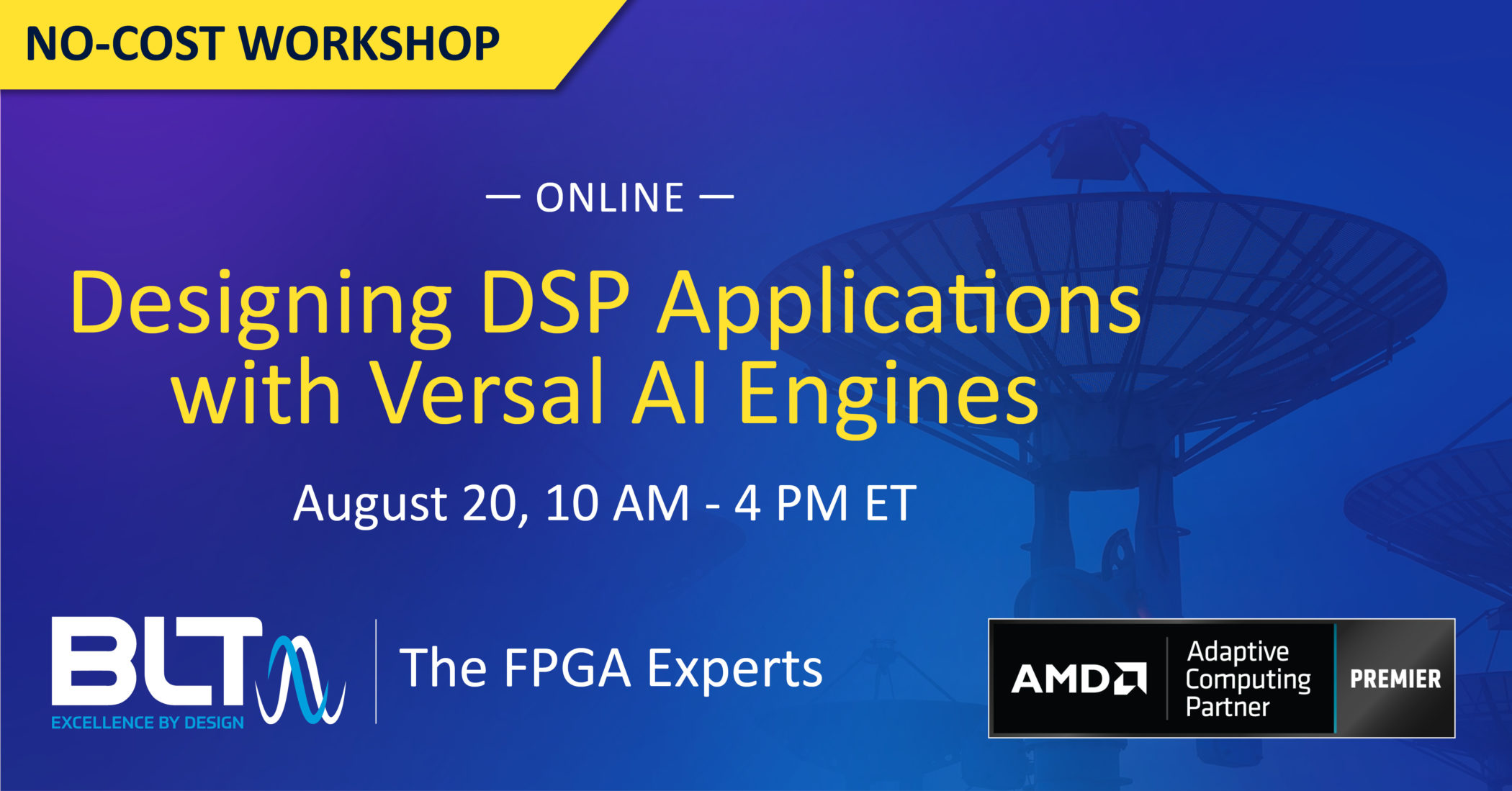 Designing DSP Applications with Versal AI Engines Workshop - BLT